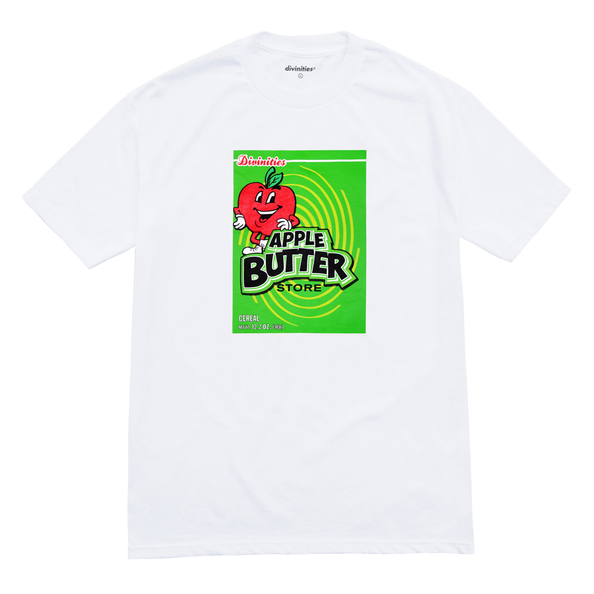 Apple Butter Store Cereal Tee – DIVINITIES